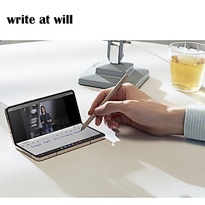 Galaxy Z Fold 4 Pen Stylus Replacement for Samsung Galaxy Z Fold 4/5 S Pen Stylus Pen,Compatible Galaxy Z Fold 4/5 Phone EF-FF92PCBEGUS with Eject Pin+2 Tips (Black)