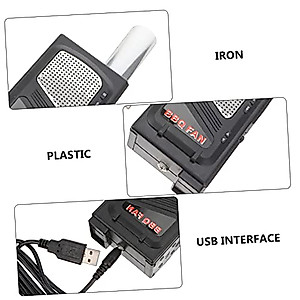 YARNOW 1pc Hair Dryer Charcoal Chimney Starter Portable Blower Hand Blower Handheld Fire Blower Portable Fire Blower Cooking Bbq Fan Electric Bbq Fan Outdoor Barbecue Blower Air Blower Dc