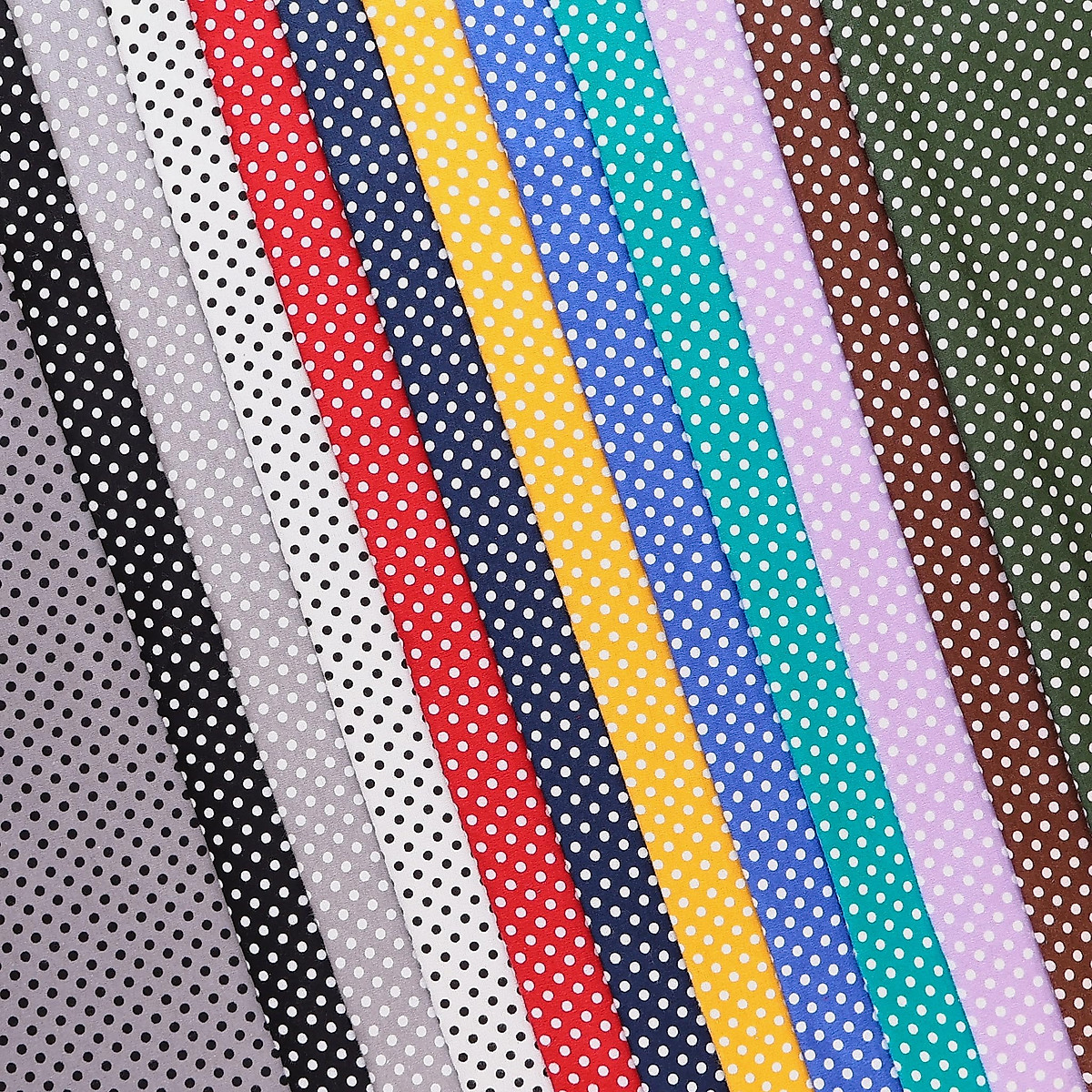 Mook Fabrics Flannel PRT Polka Dot, Red/White Cut by The Yard