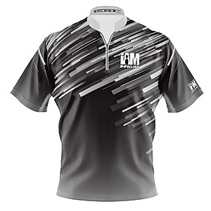 Logo Infusion Dye-Sublimated Bowling Jersey (Sash Collar) - I AM Bowling Fun Design 2006 - NO Logo (Men's M) Multicolored