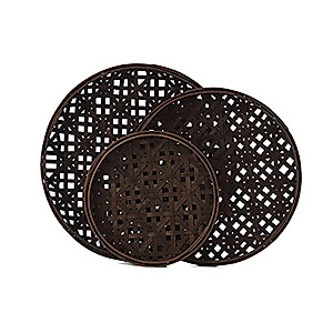 Tobacco Basket for home decor – Create a Simple & Clean Modern Look – Hang on The Wall for Instant Warmth & Depth – Get Creative with these tobacco baskets & Have Some Fun with Your Home Decoration