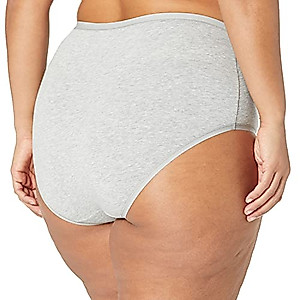 Amazon Essentials Women's Cotton High Waisted Underwear (Available in Plus Size), Pack of 6, Neutral, XX-Large