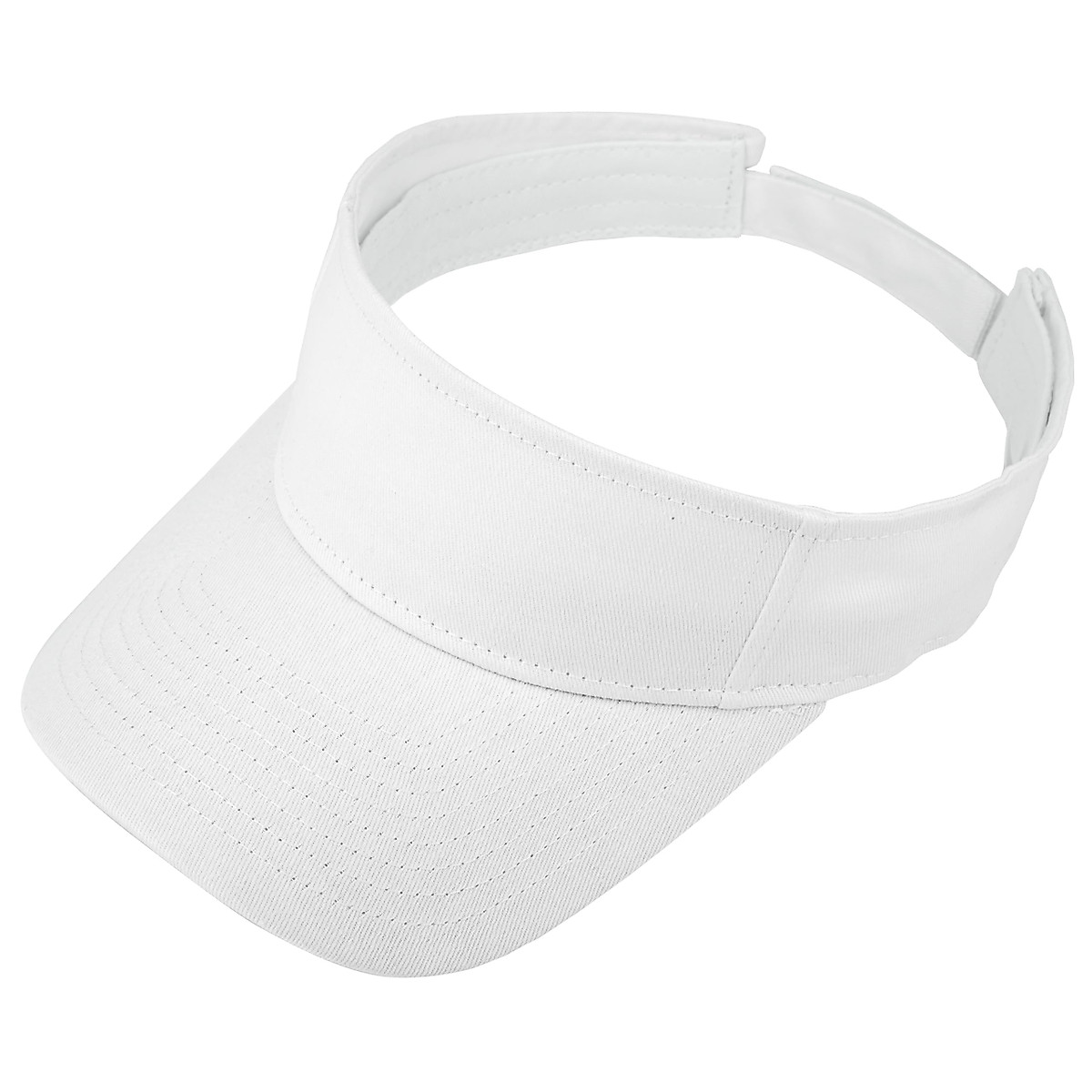 3 Pcs Sun Visor for Women Men Outdoor Sport Golf Tennis Softball, Adjustable Visors Hats 1600-3PC White
