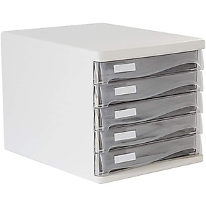 File Cabinets Drawer Plastic Desktop Office Storage File Box A4 Multi-Layer Data Cabinet HUYP