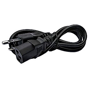UpBright New AC in Power Cord Outlet Socket Cable Plug Lead Compatible with Bluetti EB3A 600W Portable Power Station 268Wh LiFePO4 Battery Solar Generator 600 watts Input 120V AC/9A Max 120 Volts