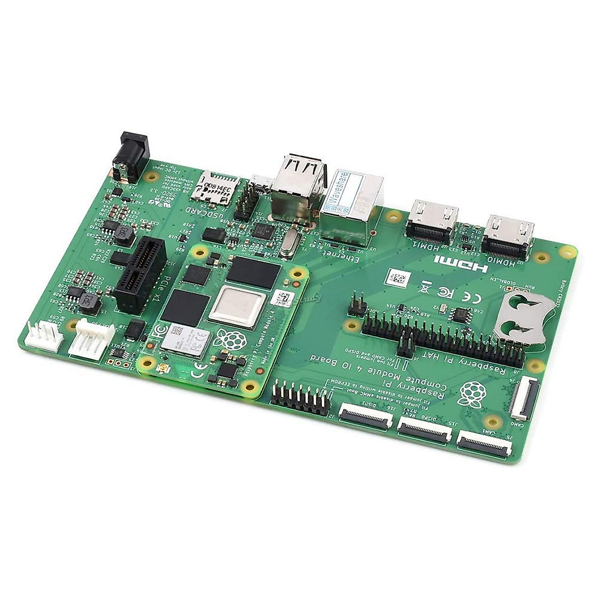 XYGStudy Raspberry Pi Compute Module 4 IO Board, A Development Platform and Reference Base-Board Design for CM4