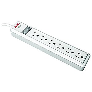 APC SurgeArrest Surge Protector Power Strip (P62)