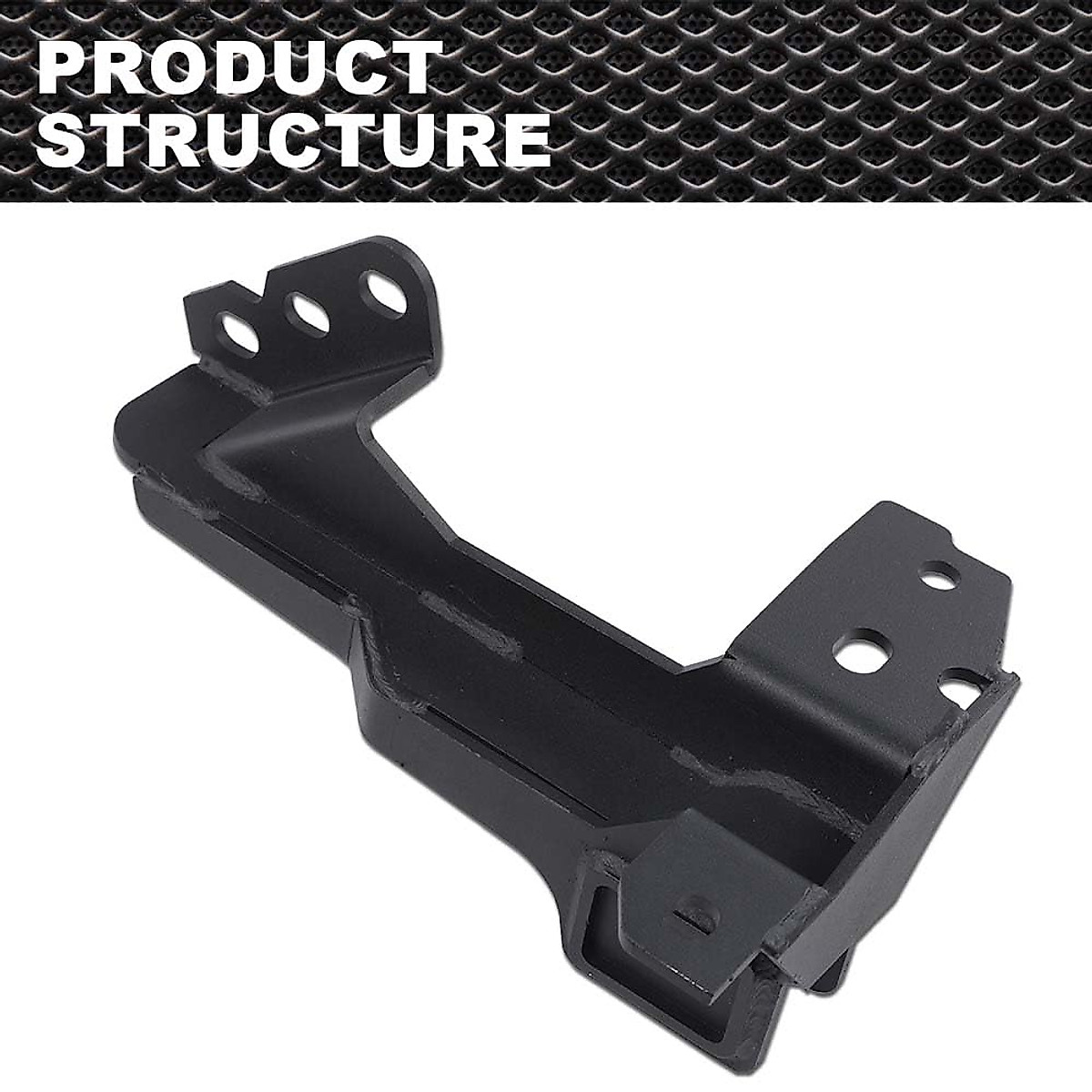 CNNELL Track Bar Drop Bracket Compatible with 2011-2021 Ford F250 F350 4WD 2-3.5" Lift Kit w/screw