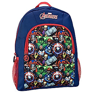 Marvel Kids Avengers Backpack (Blue/Multi Avengers)
