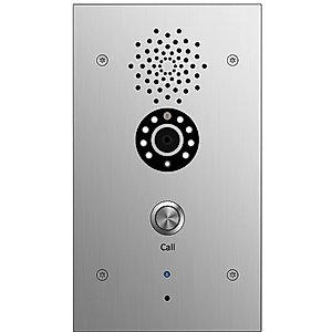 TOA N-SP80VS1 Outdoor/Indoor SIP Video Door Station, 3MP Camera Resolution, Built-in AEC (Acoustic Echo Canceller) Enables Intelligible Full-Duplex Communication, ONVIF Compatible