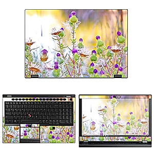 Decalrus - Protective Decal Skin Sticker for Lenovo ThinkPad P53 (15.6" Screen) case Cover wrap LEthnkpd15_P53-203