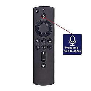 MYHGRC Replacement Alexa Voice Remote (2nd Gen) for Amazon 2nd Gen Fire TV Cube and Fire TV Stick 1st Gen Fire TV Cube Fire TV Stick 4K and 3rd Gen Amazon Fire TV-1step to Pair