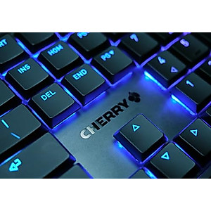 Cherry Keyboard CHERRY MX 10.0N RGB [US/EU] black MX LOW PROFILE RGB SPEED Schalter (made in Germany
