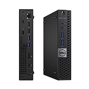 DELL Optiplex 3050 Micro, Intel Core i5-6500T, 8GB DDR4 Ram, 256GB Solid State Drive SSD, Keyboard & Mouse, Windows 10 Pro (Renewed)']