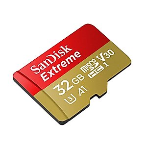 SanDisk 32GB Micro SDHC Extreme Memory Card (2 Pack) Works with GoPro Hero 8 Black, GoPro Max 360 Action Cam U3 V30 4K Class 10 (SDSQXAF-032G-GN6MN) Bundle with 1 Everything But Stromboli Card Reader