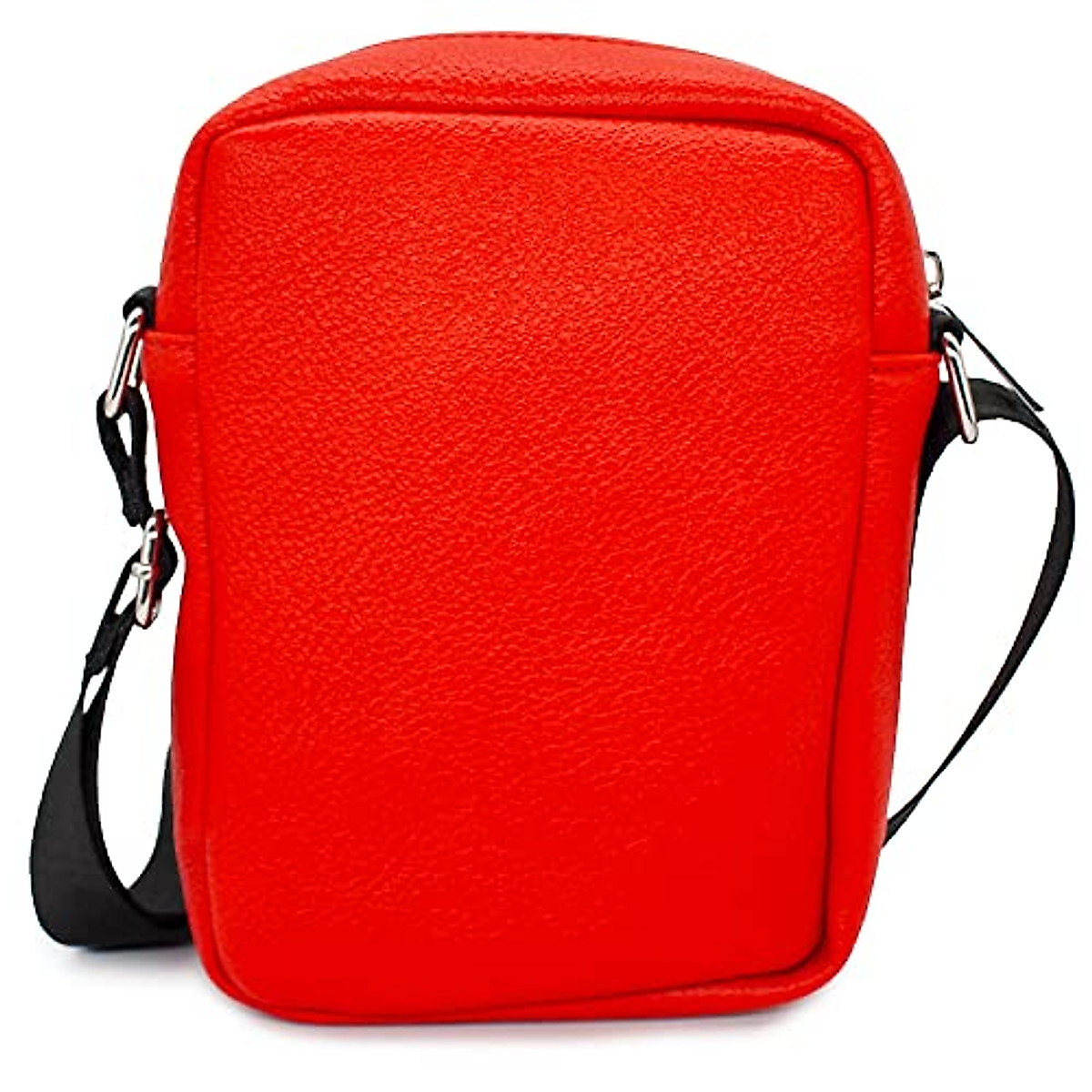 Buckle Down Hanna Barbera Bag, Cross Body, with Tom and Jerry Pose, Red, Vegan Leather