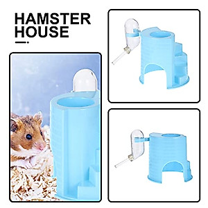 POPETPOP Hamster Nest Plastic Hamster House Small Pets Hideout Guinea Pig Hide Small Pet Hideout Hamster Hide House Indoor Hamster House Plastic Climbing House Household Hamster Hideout