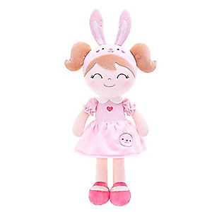 Gloveleya Baby Doll Girl Gifts Soft Plush Bunny Dolls 14" with Gift Box