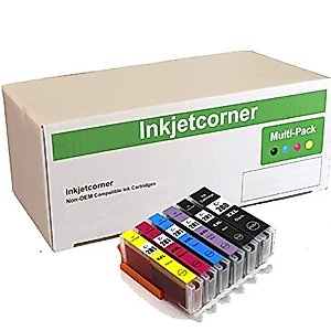Inkjetcorner Compatible Ink Cartridge Replacement for PGI-280XXL CLI-281XXL PGI 280 XXL CLI 281 XXL for use with TS8320 TS8322 TS8222 TS9120 TS8120 TS8220 (6-Pack)