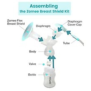 Zomee Z1/Z2 Compatible Replacement Silicone Diaphragms Set (2) | BPA Free