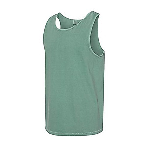 Comfort Colors Men's Adult Tank Top, Style 9360 (Medium, Light Green)
