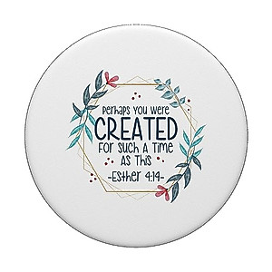 Christian Religious Esther 4 14 PopSockets Standard PopGrip