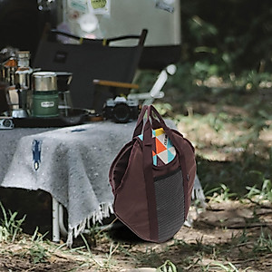 YARNOW Cast Iron Skillet Bag Dutch Oven Bag Heavy Duty Chef Bag for Cast Iron Camping Cookware or Dutch Oven Accessories