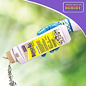Bonide Repels-All Animal Repellent Granules, 1.25 lbs. Ready-to-Use Pellets Deter Pests from Lawn & Garden, Long Lasting Control