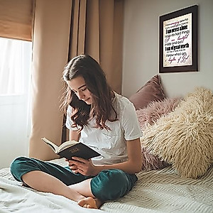 I Am Amazing Daughter of God - Spiritual Wall Art. Modern Typographic Inspirational Wall Art. Ideal For Home Decor, Office Decor, & Bedroom Decor. Perfect Gift For Daughters. Unframed - 8x10"