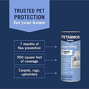 PetArmor Plus Flea & Tick Prevention for Dogs 5-22 lbs (3 Doses) + PetArmor Home Carpet Spray and Yard Spray for Fleas & Ticks, Total Flea & Tick Prevention