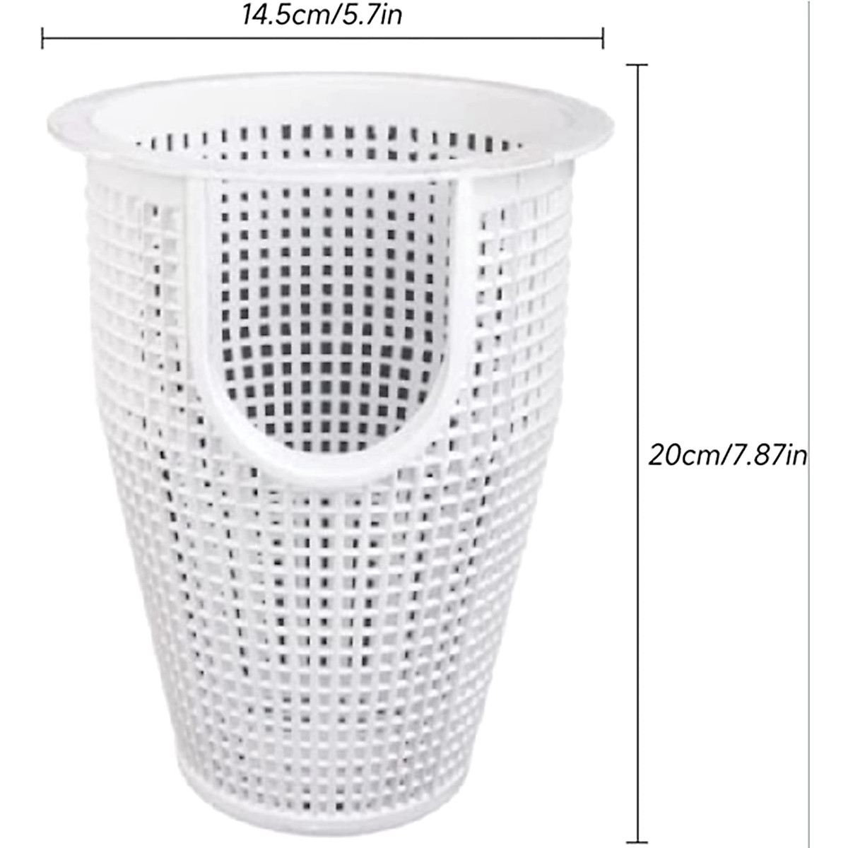 Sanyasi 070387 Strainer Basket Replacement for Pentair Whisperflo Intelliflo Pool Pump Basket, Replace 91110040 B-199 B199 Pool Filter Basket