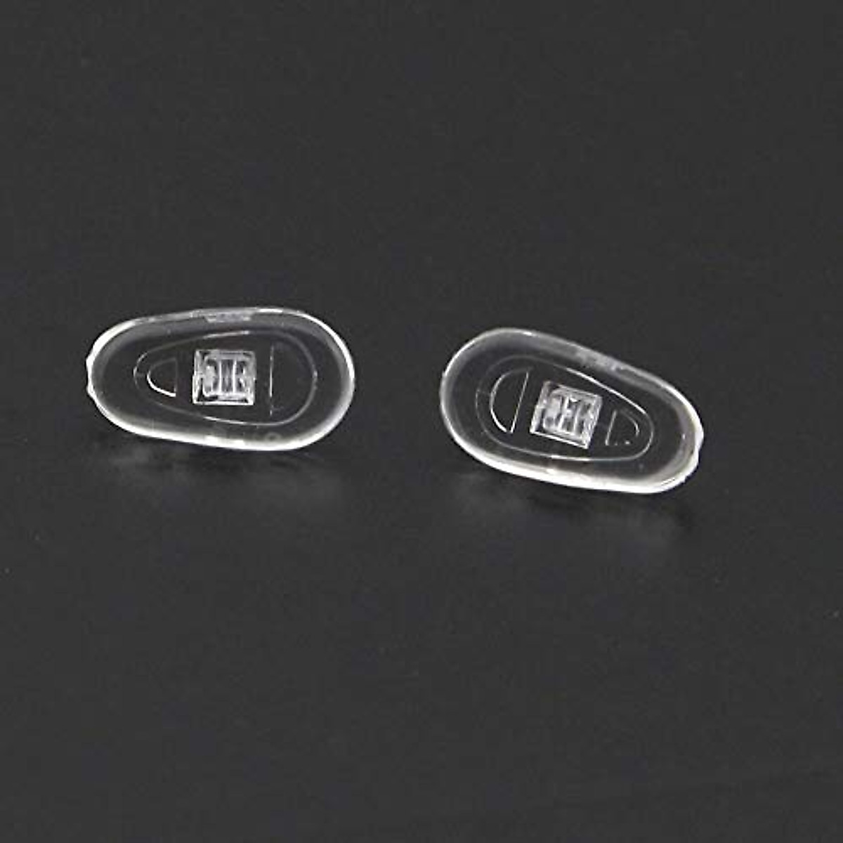 Eyeglasses Nose Pads,Soft Silicone Anti-Slip Nose Pads,Eyeglasses Repair Kits,(15mm Screw-in,5 Pair)