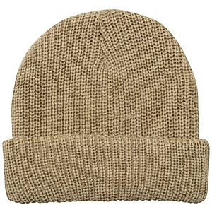 Hurley Men's Winter Hat - West Bank Adjustable Cuff Beanie, Size One Size, Mystic Stone