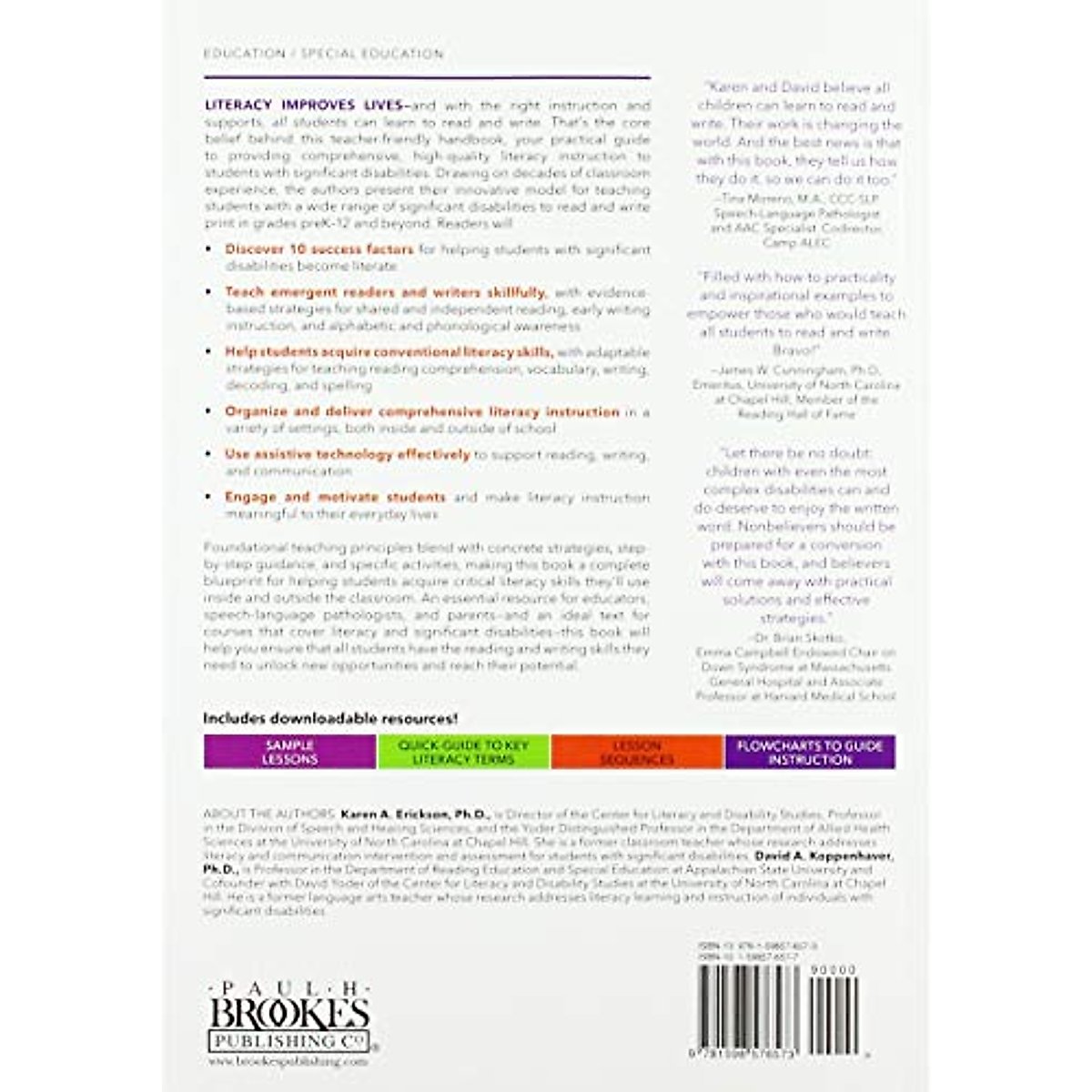 Comprehensive Literacy for All: Teaching Students with Significant Disabilities to Read and Write
