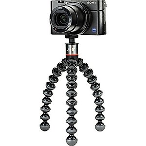 JOBY GorillaPod 500: A Compact, Flexible Tripod for Sub-Compact Cameras, Point & Shoot, 360 Cameras and Other Devices up to 500 grams