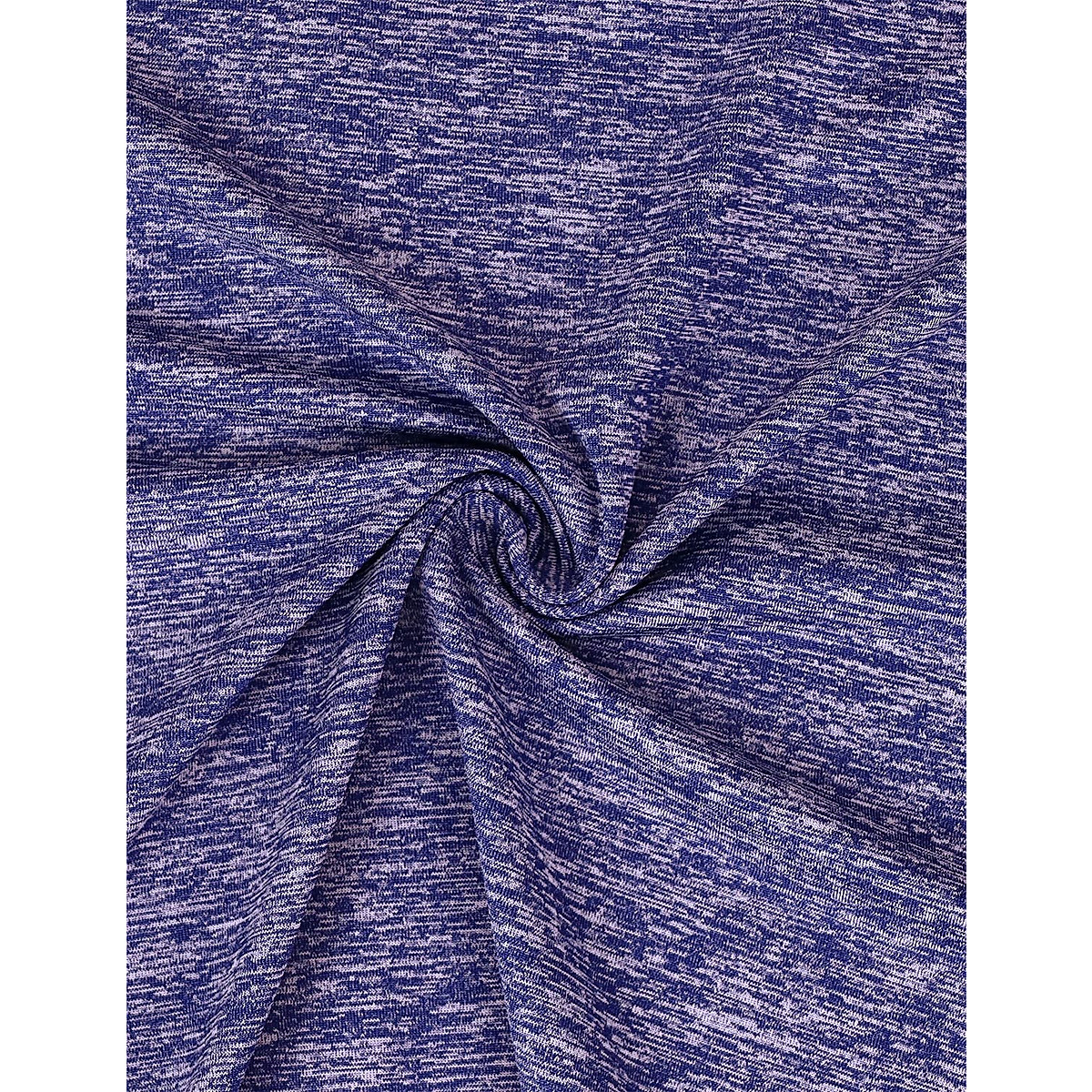 MISS FORTUNE Womens Plus Size Gym Shirts Running Golf Tops Workout Shirts, Quick Dry Sport Tops Short Sleeve Purple 2XL