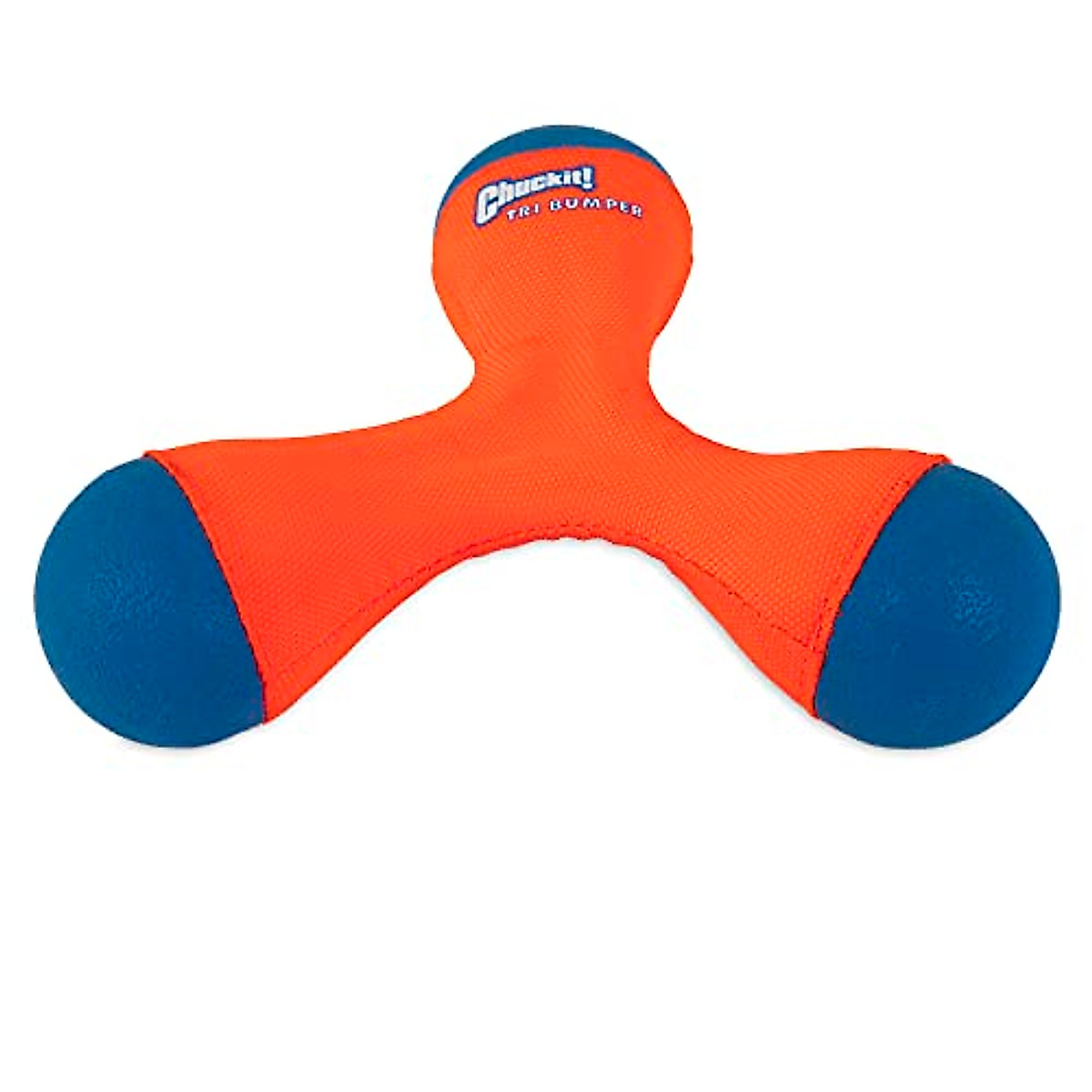 Chuckit! Amphibious Tri-Bumper Fetch Dog Toy, Medium (8.2 Inch)