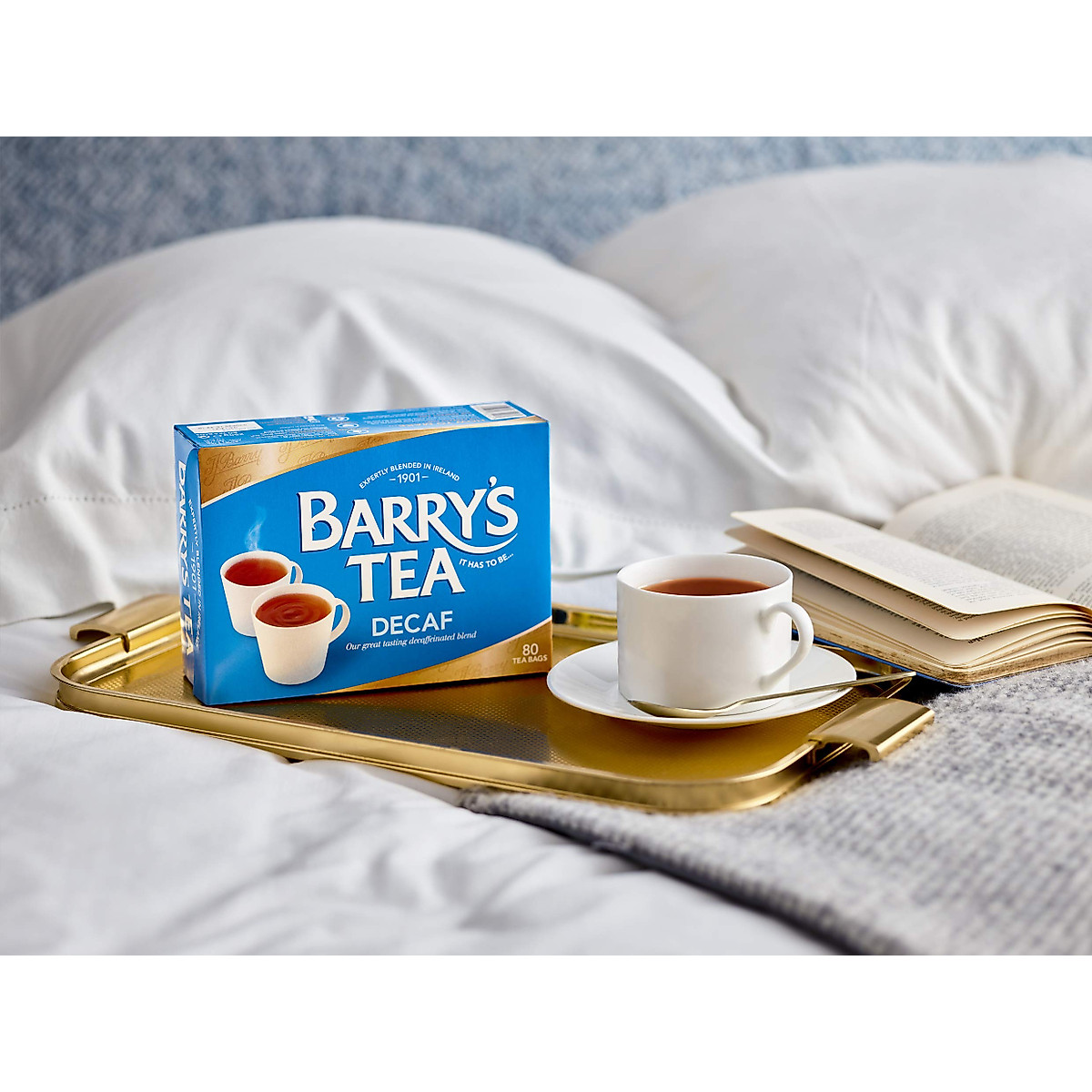 Barry's Tea Bags, Decaffeinated, 80 Count