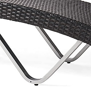 Christopher Knight Home Manuela Chaise Lounge Set, 2-Pcs Set, Multibrown