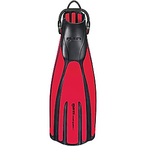 Mares Avanti Quattro Plus Open Heel Bungee Strap Fin, White, Small