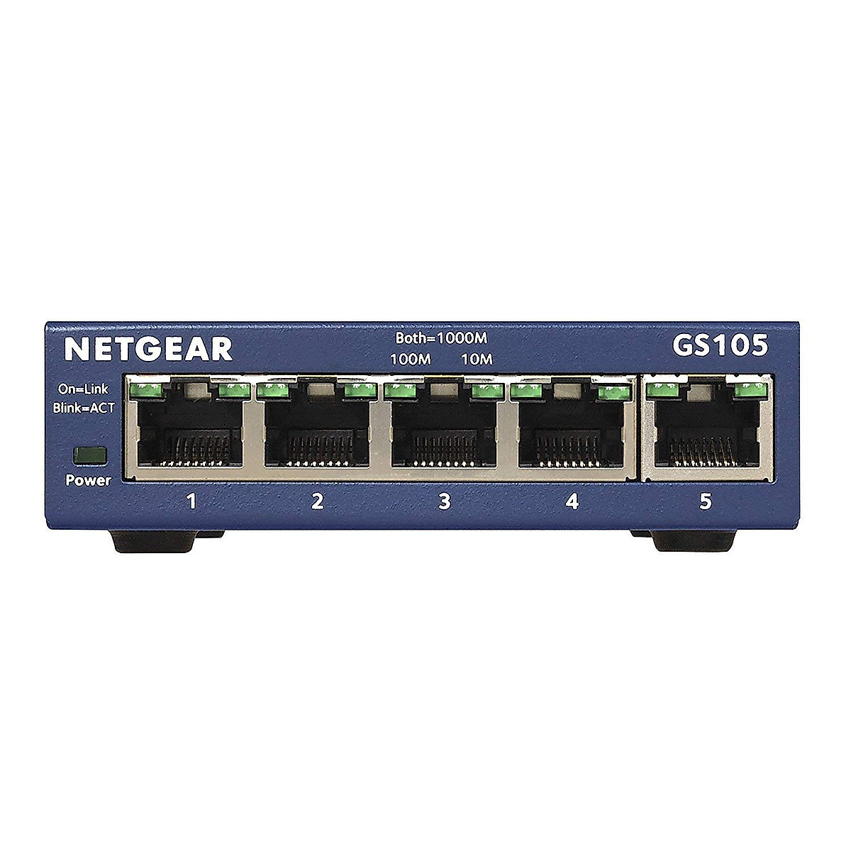 Netgear Prosafe Gs105 Ethernet Switch - 5 X 10/100/1000base-t
