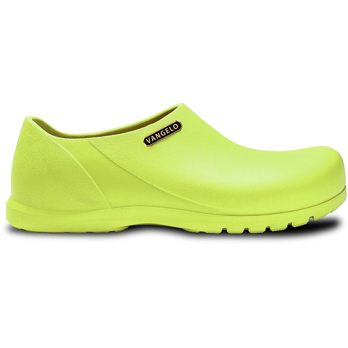 VANGELO Professional Slip Resistant Clog Waterproof Men Work Shoe Nurse Shoe Chef Shoe Carlisle Lime Men Size 14