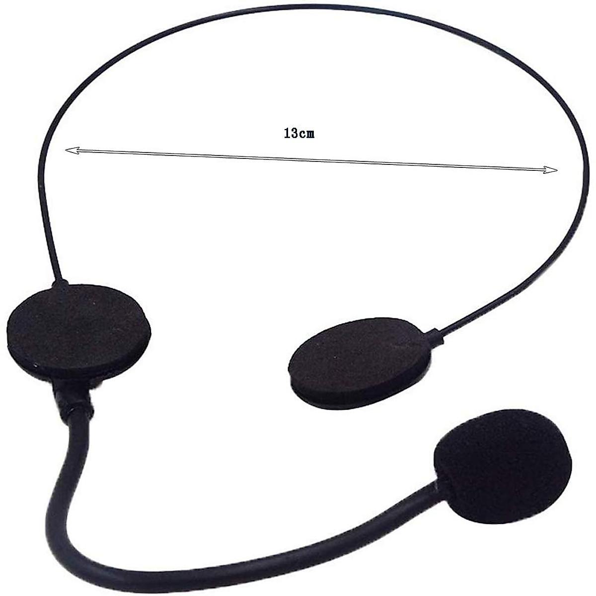 BinaryABC Toy Microphone Headset,Hallonween Costume Accessories,Halloween Fancy Dress Costume Props,Halloween Party Favors