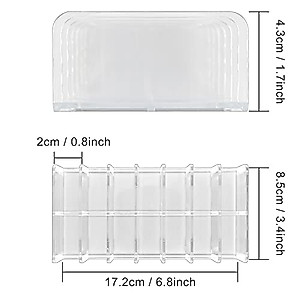 Makeup Organizer, Compact Makeup Palette Organize, for Bathroom Countertops, Vanities, Cabinets, Sleek Modern Cosmetics Storage Solution for - Eyeshadow Palettes, Contour Kits, Blush