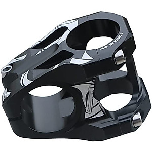 ZECHAO 31.8mm Folding Bike Stem,Road Bike Speed Drop Short Stem Mountain Bike Hollow Stem Mountain Stem Fitting Bike Stem (Color : Black, Size : 35mm)