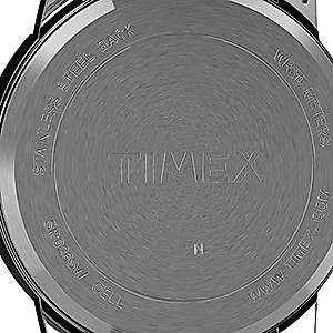 Timex Men's Easy Reader 35mm Perfect Fit Watch – Two-Tone Case White Dial with Two-Tone Expansion Band