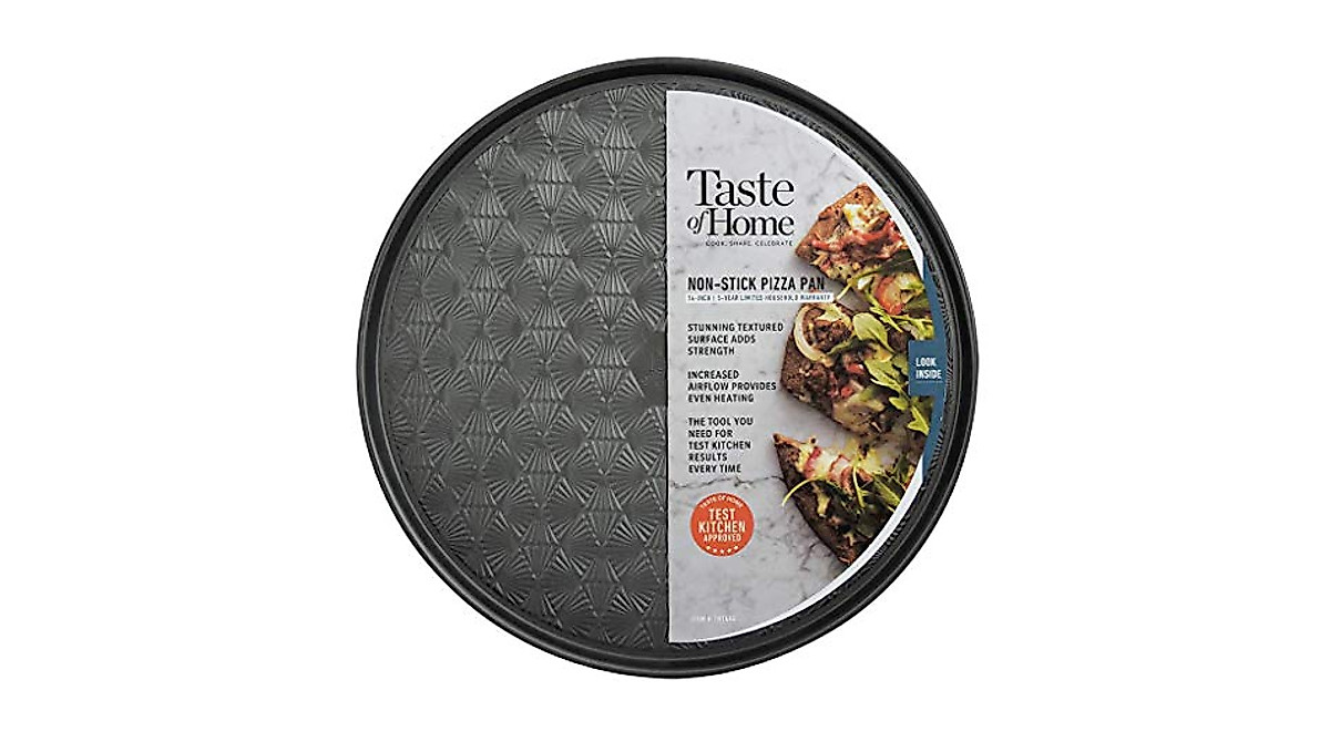 Taste of Home Non-Stick Pizza Pans - 2 Pack
