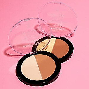 Wet n Wild MegaGlo Contour Palette, Dulce De Leche | Contouring Powder Face Kit | Flawlessly Sculpted Face