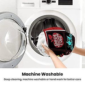 Teacher Blanket Teacher Appreciation Gift Blanket Birthday Retirement Gift for Teacher Ultra Soft Flannel Throw Blanket for Couch Bed Sofa 60''x50''…