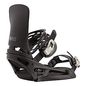 Burton Mens' Cartel EST Snowboard Bindings (Black, Medium (8-11))